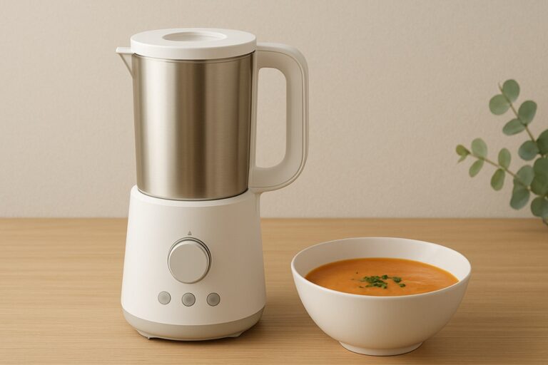 WXA-07レビュー｜ピーコック、マルチスープポット！食材を加熱・攪拌（かくはん）してスープが作れる調理家電 | ガジェットタイム